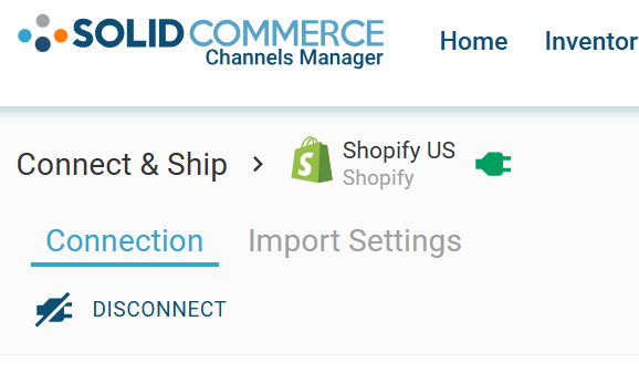 Reconnecting to Shopify – Solid Commerce
